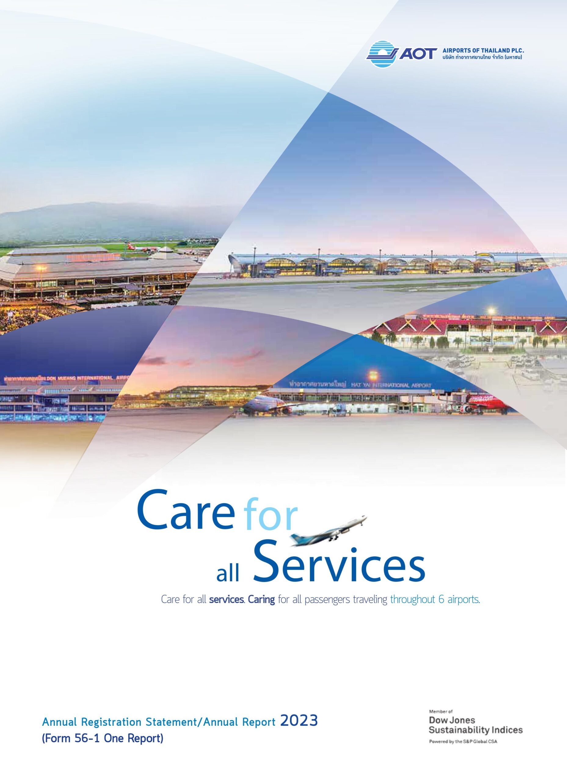 Annual Report / Sustainability Report - Airports of Thailand