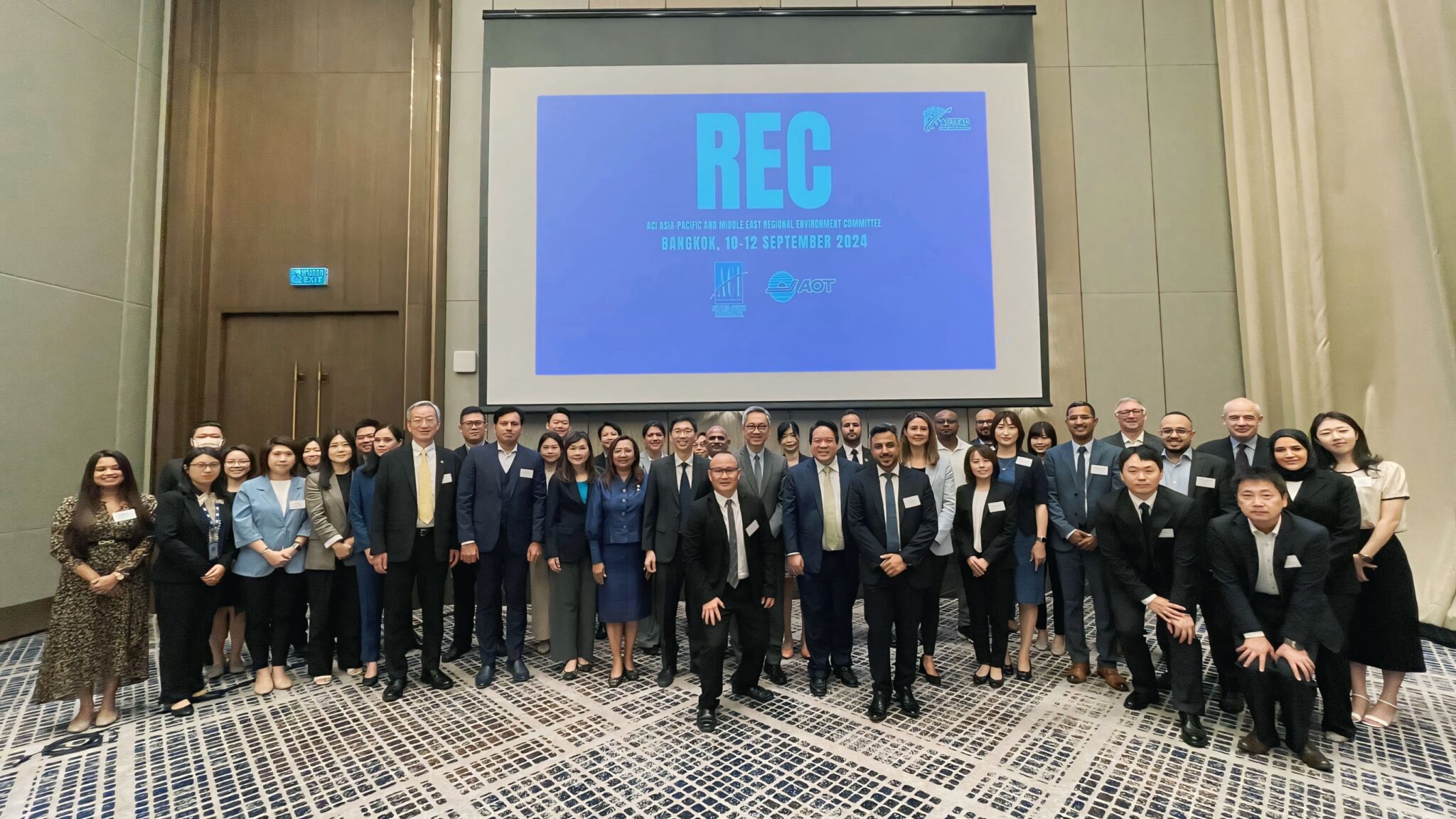 AOT จัดการประชุม ACI Asia-Pacific and Middle East Regional Environment ...